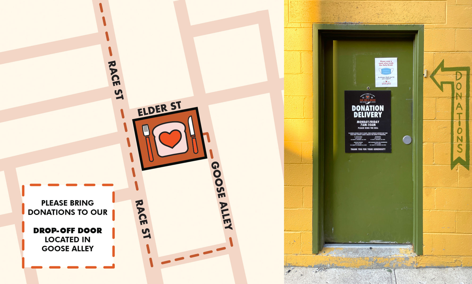 Donate Food & Goods – Our Daily Bread Soup Kitchen and Social Center